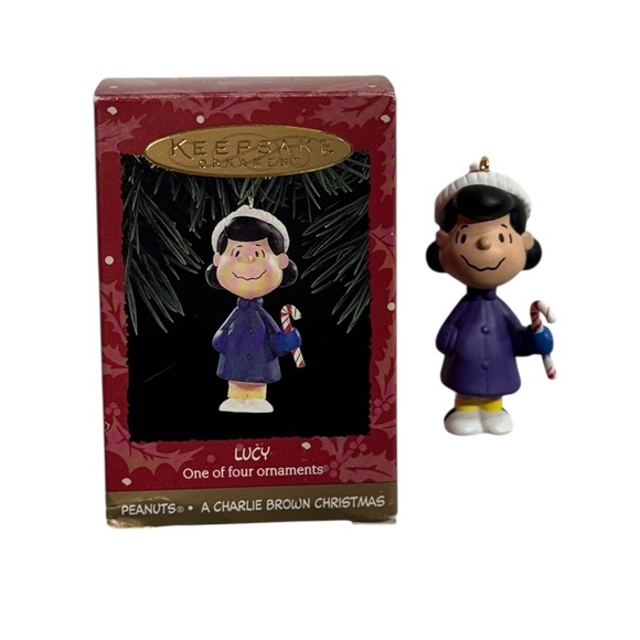 Hallmark | Holiday | Hallmark 995 Vintage Lucy Peanuts Themed Ornament ...